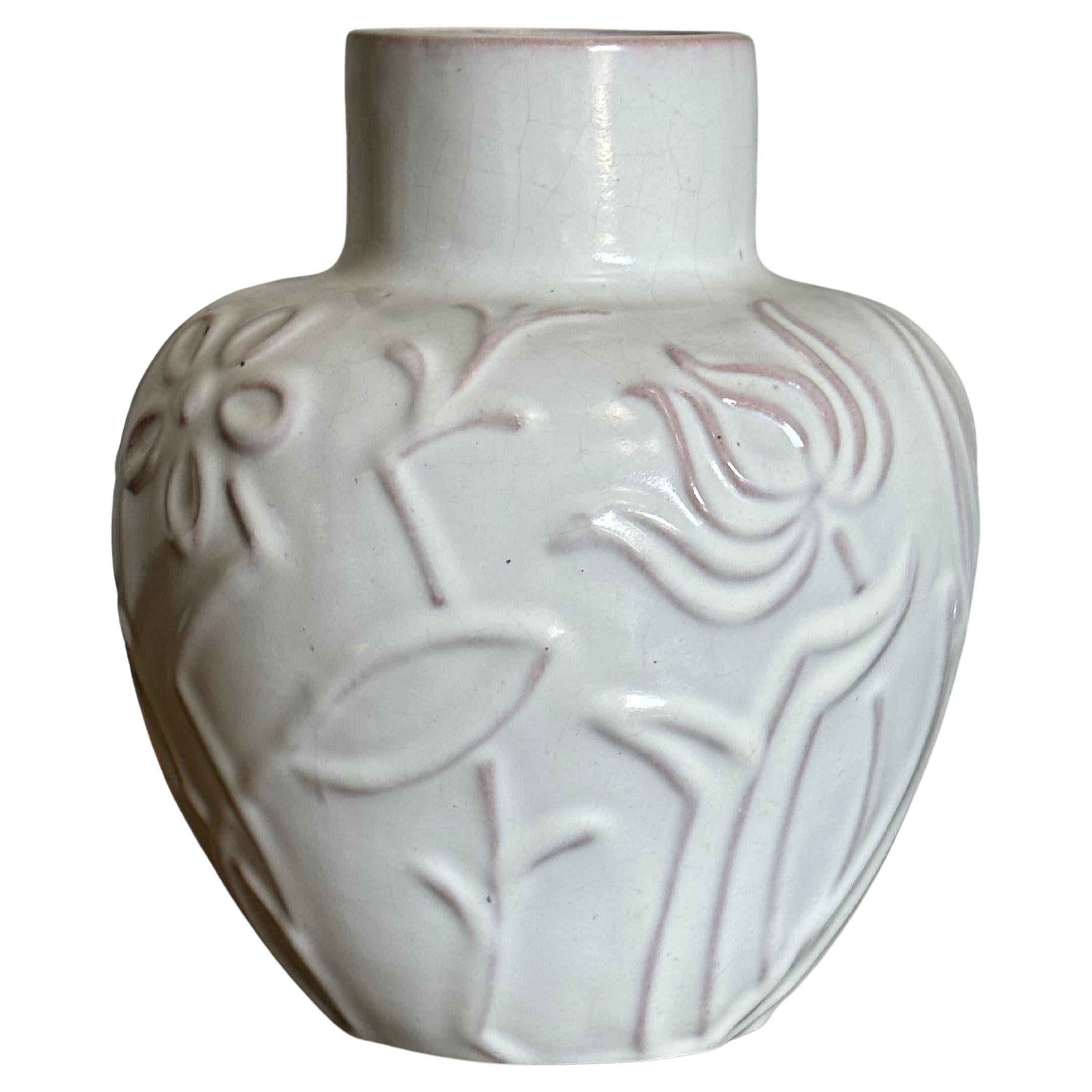 Frisman Vintage: 1940s Harald Östergren Vase for Upsala-Ekeby, Sweden ...